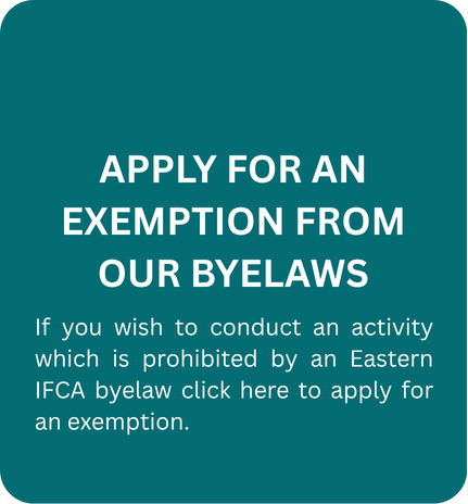 Apply For an Exemption Buttons - Eastern IFCA